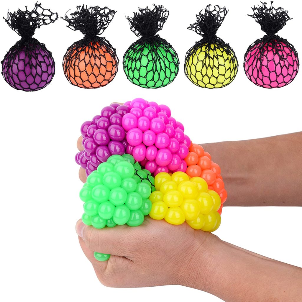 0328 *Squeeze Ball* (7cm.) 4 Colores Diferentes. – Mayoreo Didáctico